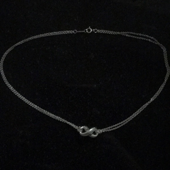 Tiffany & Co. | Jewelry | Tiffany Co Infinity Pendant Necklace | Poshmark